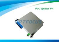 China 1x16 PLC Fiber Optic Splitter 19 Rack 1260-1650nm Low PDL for PON Networks for sale