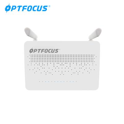 China XPON ONU VoIP WiFi Router Triple Play FTTH Device 1GE 3FE 300Mbps 2.4G for sale