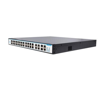 China 16 Port GPON OLT with 10G Uplink 1U 19 Inch FTTH Solution for Telecom Networks for sale