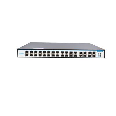 China GPON OLT 16 PON Ports 1U 19 Inch 10G Uplink EPON FTTH Solution for sale