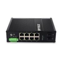 China 8 Port Industrial PoE Switch 8x Gigabit PoE Plus 2x SFP Slot 30W per Port for sale