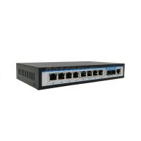 China Managed PoE Switch 8 Port Gigabit 10/100/1000M with 2 SFP 20Gbps Bandwidth for IP Camera NVR CCTV for sale