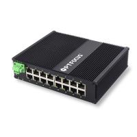 China Industrial 16-Port Gigabit PoE Switch 10/100/1000Base-T RJ45 for NVR ISP FTTH for sale