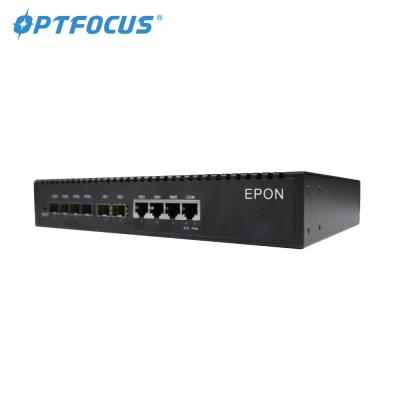 China OPTFOCUS OFSE3504S GPON EPON OLT 24 Ports AC/DC Power 20km Transmission Distance for sale