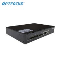 China OPTFOCUS GPON EPON OLT 24 Ports 20km Transmission Distance AC/DC Power Supply for sale
