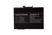 China Unmanaged 5 Port Industrial Gigabit Ethernet Switch 2x 1000M Fiber 3x RJ45 for sale