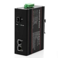 China Industrial Gigabit Ethernet Switch 3 Ports 1 Fiber 2 RJ45 -40 to 85C for sale
