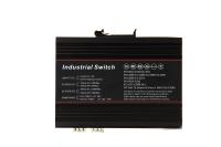 China Industrial 10 Port Gigabit Ethernet Switch 2 Fiber 8 RJ45 PoE -40 to 85C for sale