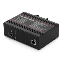 China Industrial PoE Ethernet Switch 1 100M Fiber Port 1 RJ45 Port DC10 58V for sale