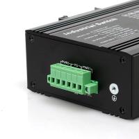 China Industrial PoE Ethernet Switch 1 100M Fiber Port 1 RJ45 Port DC10 58V for sale