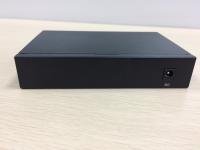 China Mini PoE Fiber Switch 1 100M FX 4 10/100M RJ45 Ports PSE Iron Housing 15.4W for sale