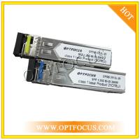 China BIDI Fast Gigabit Ethernet SFP Optical Transceiver 155M 1.25G SC LC Connector for sale