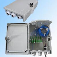 China 24 Fibers 3 Cable Ports Fiber Termination Box Outdoor IP65 Mechanical Seal for sale