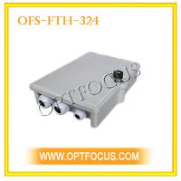 China 24 Fibers 3 Cable Ports Fiber Termination Box Outdoor IP65 Mechanical Seal for sale