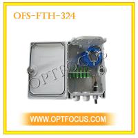China 24 Fibers 3 Cable Ports Fiber Termination Box Outdoor IP65 Mechanical Seal for sale