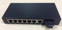 China Fast 8 Ports Ethernet Network Switch 100FX And 7 10 / 100M Rj45 With Management Function for sale