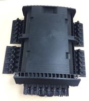 China IP68 4 Tray Fiber Optic Splice Closure Wall or Pole Mount 24 Ports for sale