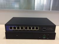 China Industrial PoE Switch 8 Port 10/100M TX Plus 1 Gigabit FX SFP 30W per Port for sale