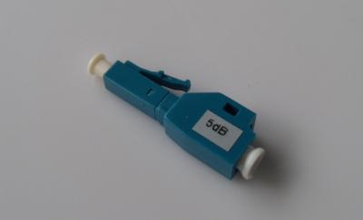China Fiber Optic Attenuator 0-30dB Attenuation SC LC FC ST MU Connector SM MM IEC60869 for sale