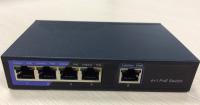 China 5 Port Gigabit PoE Network Switch 4x 10/100/1000M RJ45 1 Giga Uplink 30W per Port for sale