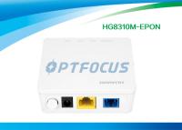 China GPON ONU HG8310M 1GE Ethernet Port Optical Network Terminal FTTH White for sale
