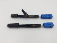 China SC UPC Fiber Quick Connector 55mm 60mm 500 Matings FTTH Passive Parts for sale