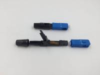 China SC UPC Fiber Quick Connector 55mm 60mm 500 Matings FTTH Passive Parts for sale