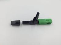 China SC APC Passive Electronic Components Ftth Fiber Optic Adaptor Fast Connector 50Mm for sale