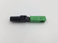 China SC APC Passive Electronic Components Ftth Fiber Optic Adaptor Fast Connector 50Mm for sale