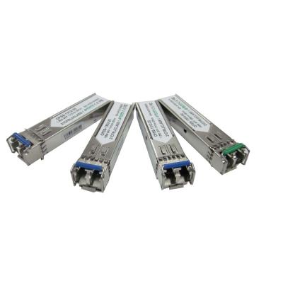 China Single Mode 1.25Gbps SFP Optical Transceiver 20km LC Dual Fiber 1310nm for sale