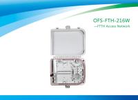 China 16 Ports Fiber Termination Box Outdoor FTTH Access Network IP65 White for sale