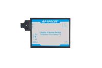 China Industrial 1FX SM 1310nm 20KM 2TX Ports Fiber Optic Network Switch 10/100Mbps for sale