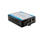 China Industrial 1FX SM 1310nm 20KM 2TX Ports Fiber Optic Network Switch 10/100Mbps for sale