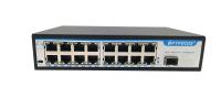 China Multi Ports Fiber Optic Network Switch 1000 Base - X  10 / 100M 5Gbps Bandwidth for sale