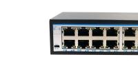 China Multi Ports Fiber Optic Network Switch 1000 Base - X  10 / 100M 5Gbps Bandwidth for sale