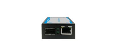 China Mini Gigabit SFP Media Converter 10/100/1000M RJ45 1000Mbps Fiber to Ethernet for sale