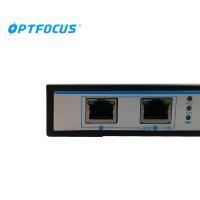China Industrial 2 Port Gigabit Fiber Optic Switch 10/100/1000M with 2 SFP Slots for sale