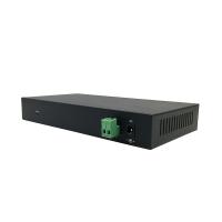 China Fiber Optic Switch 8 Port Gigabit PoE Network Switch With LED Indicators for sale