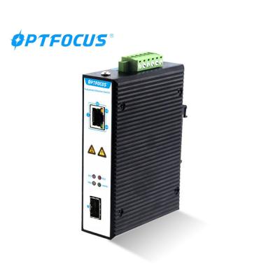 China Wall - Mount Industrial Ethernet Switch 1 Port Supports Daisy - Chain Connection for sale