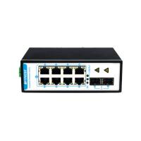 China Broadcast Storm Controlled Industrial Ethernet Switch Redundant Dual DC Power Inputs for sale