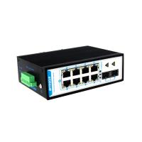 China Broadcast Storm Controlled Industrial Ethernet Switch Redundant Dual DC Power Inputs for sale