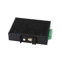 China 4 Port Industrial PoE Switch 4x10/100Base-T 1x100Base-X SC Fiber IEEE802.3af at 30W for sale