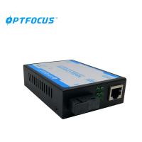 China 10/100/1000M Single Mode Fiber Media Converter 20KM SC Duplex for sale