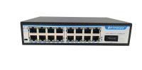 China OPTFOCUS 8 Port Gigabit Ethernet Switch 2 SFP Fiber Ports 5W FCC for sale