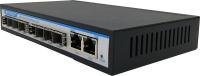 China 8 Port Gigabit SFP Fiber Switch 2 Port 10/100/1000Mbps RJ45 Industrial Ethernet Network Switch for sale