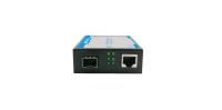 China 1 Port Gigabit PoE Media Converter with 1 SFP Slot 10/100/1000M IEEE802.3af/at 30W for sale