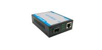 China 1 Port Gigabit PoE Media Converter with 1 SFP Slot 10/100/1000M IEEE802.3af/at 30W for sale