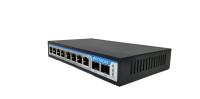 China Anomaly Link Detection PoE Network Switch 8 Port 10 / 100M SFP Port  For IP Camera for sale