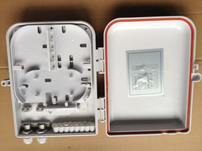 China IP66 Waterproof Fiber Termination Box 16 Port Wall Mounted Easy Installation for sale