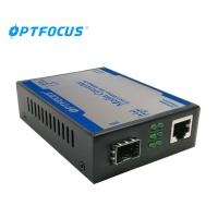 China 1 Port 1000M PoE Media Converter with 1KM SFP Slot Long Lifespan for sale
